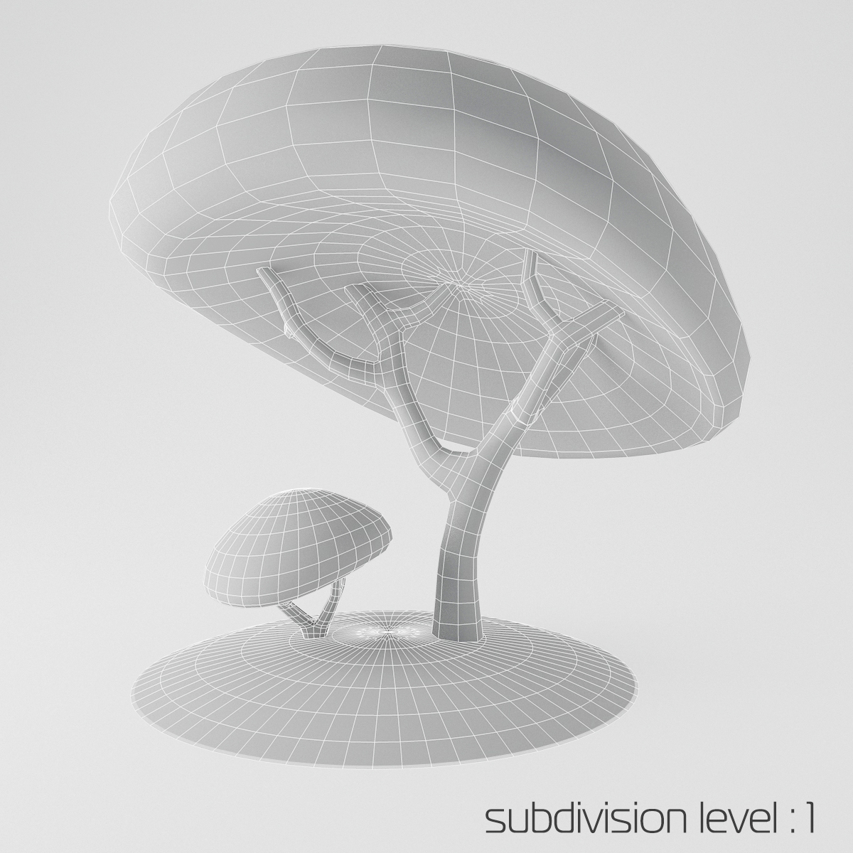 3d toon tree