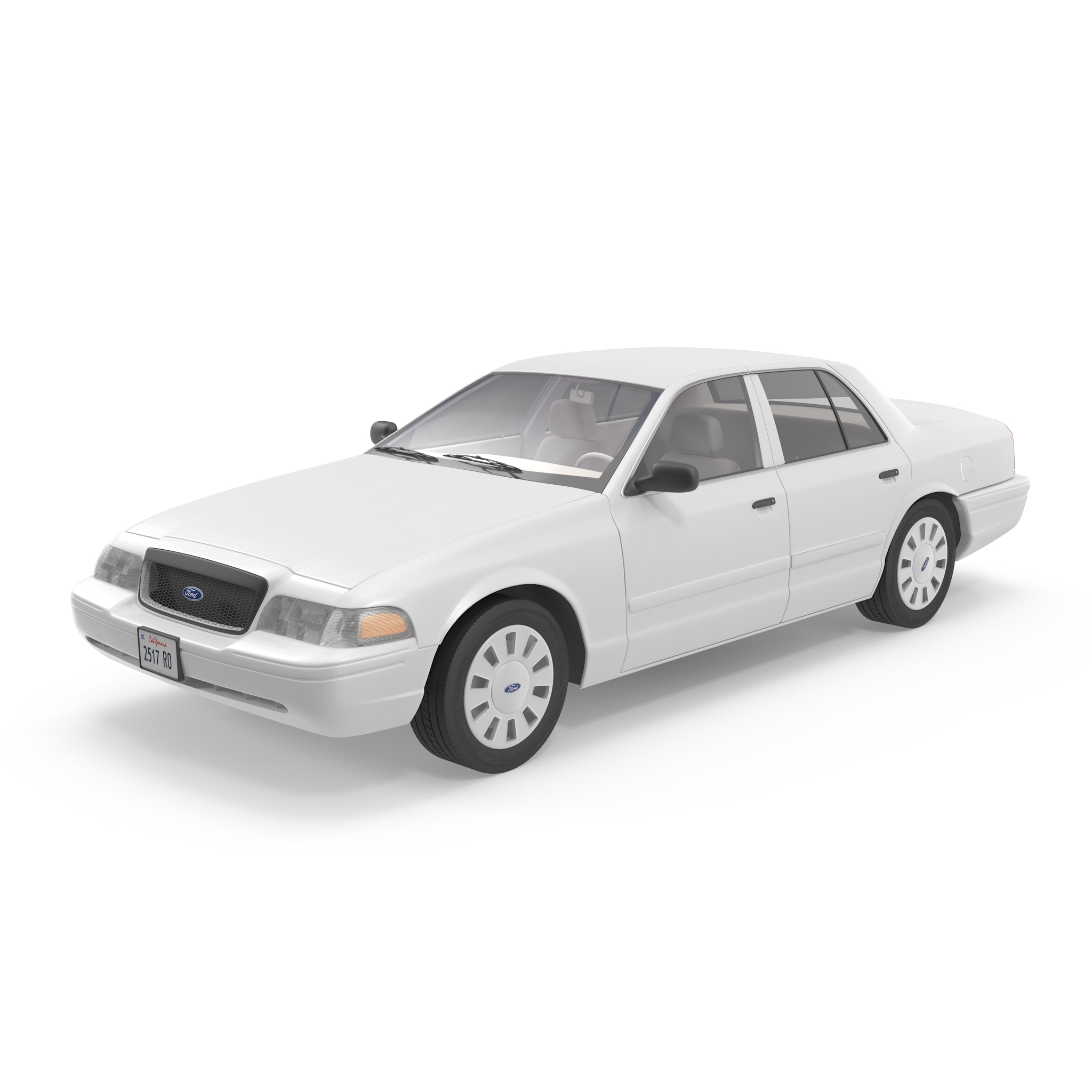 crown victoria 3d model