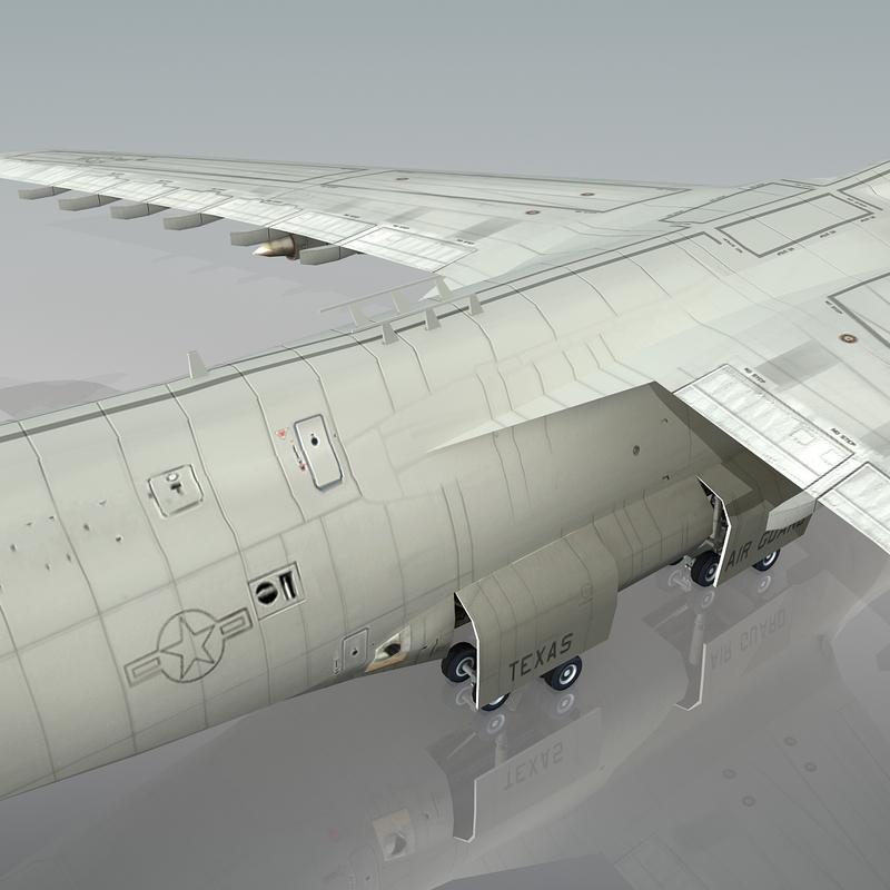 lockheed c-5 galaxy obj