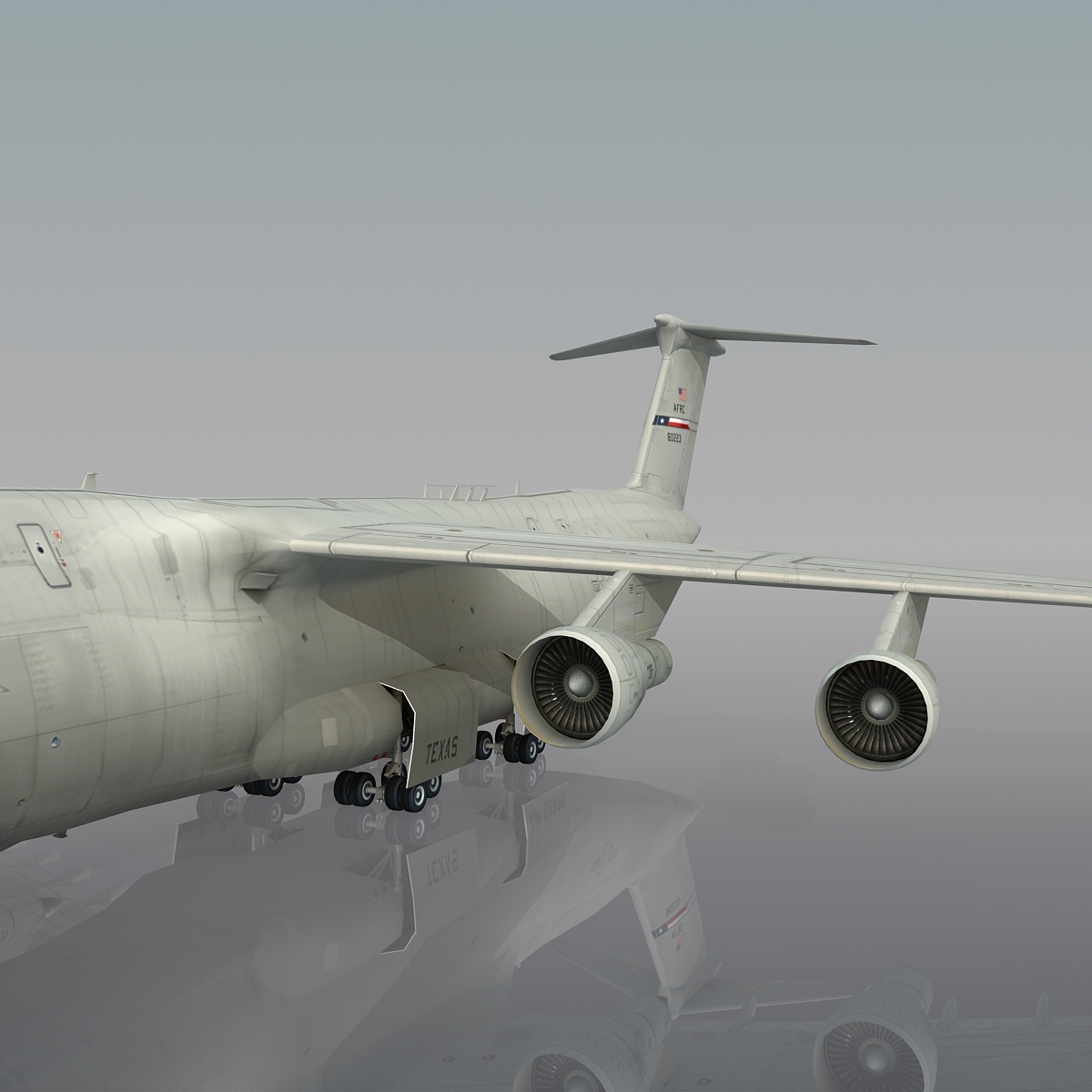 lockheed c-5 galaxy obj