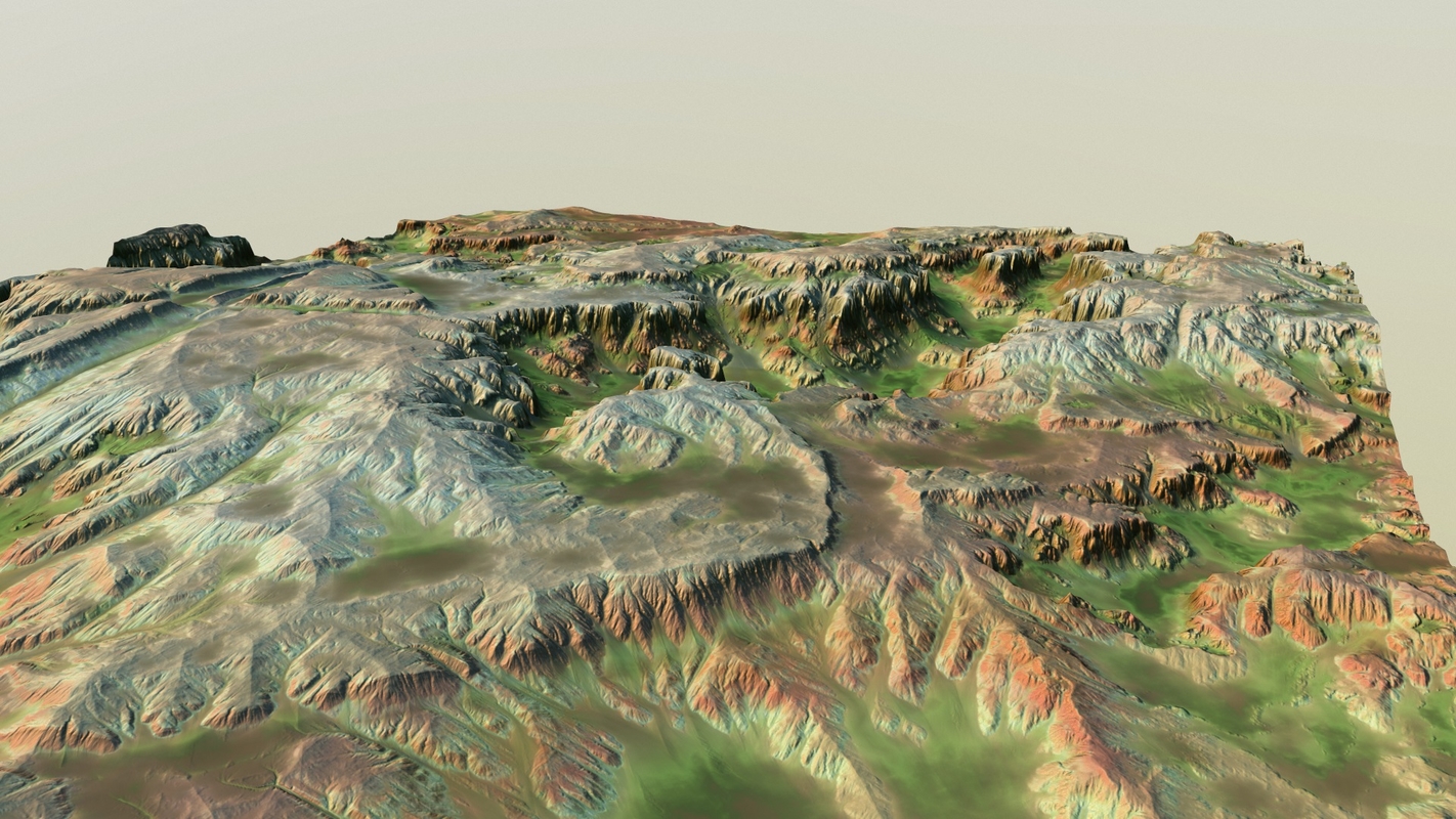 maya hills cliffs terrain