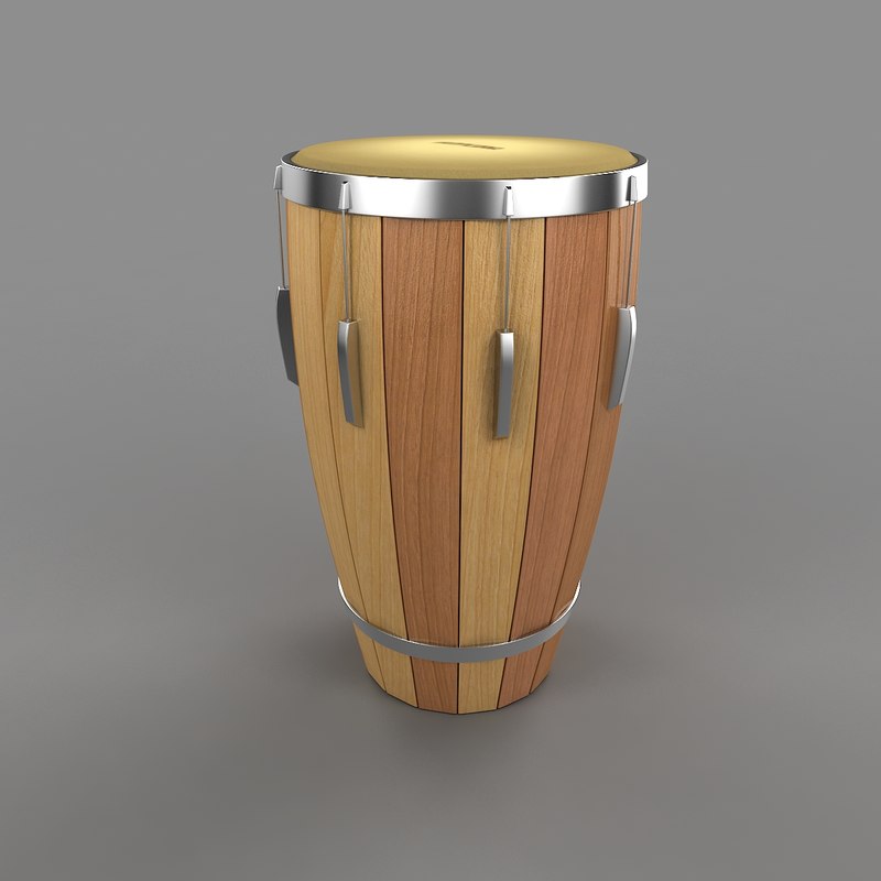 3d model of drum