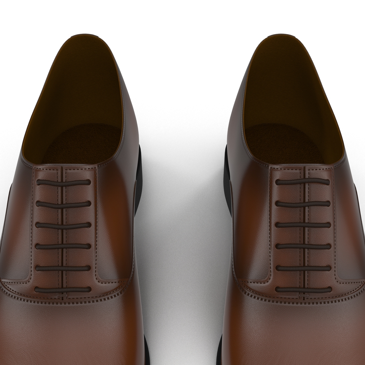 man shoes 2 3d model