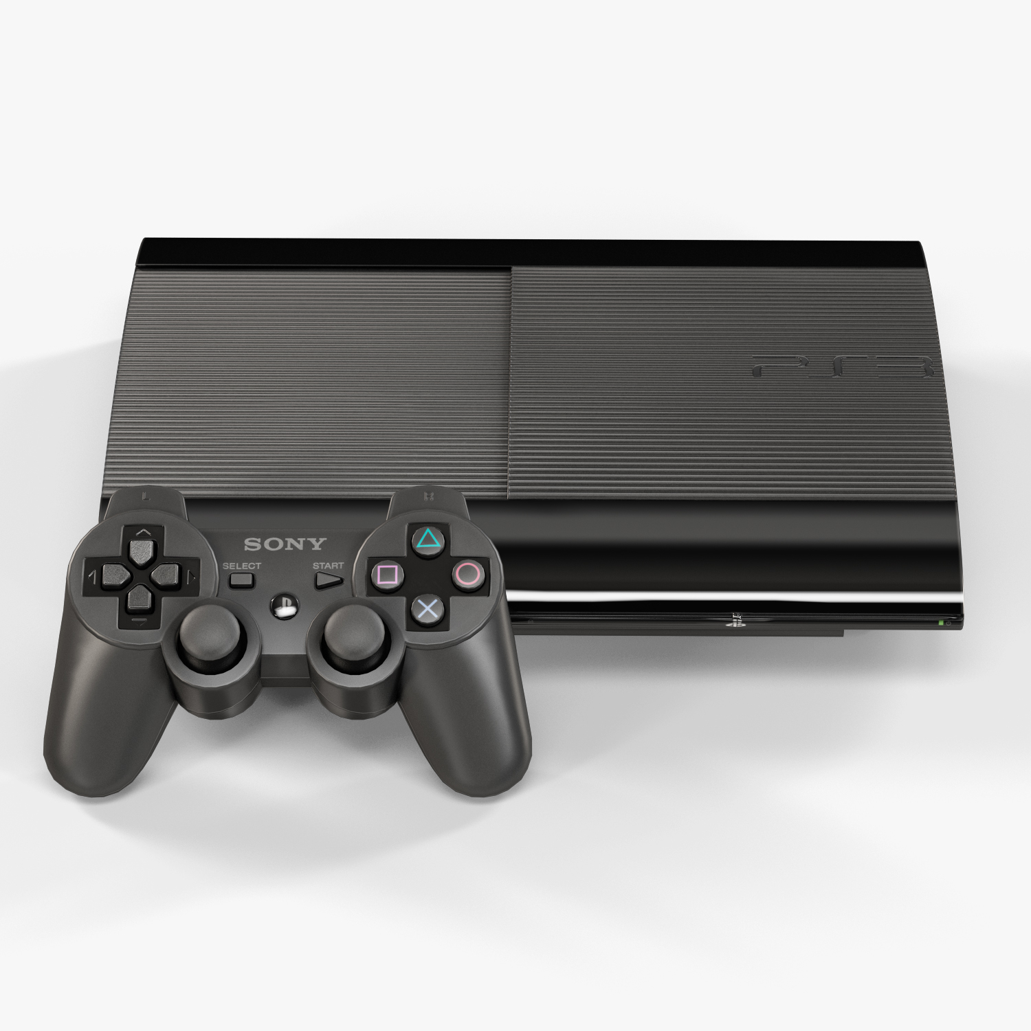 3d model sony playstation 3 super