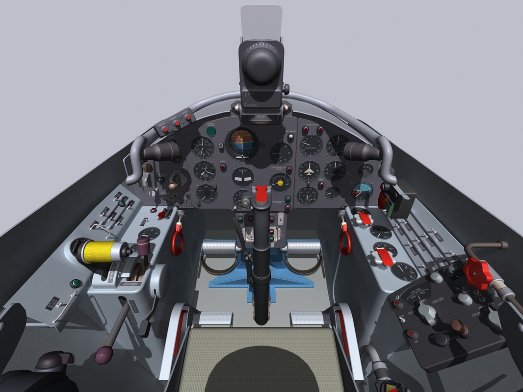 mig-15 cockpit max