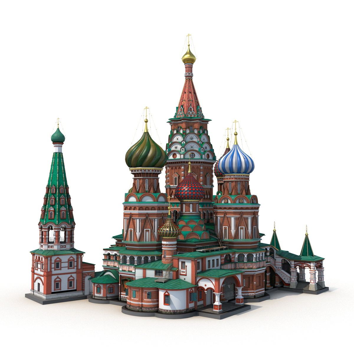 saint basils cathedral 3d model
