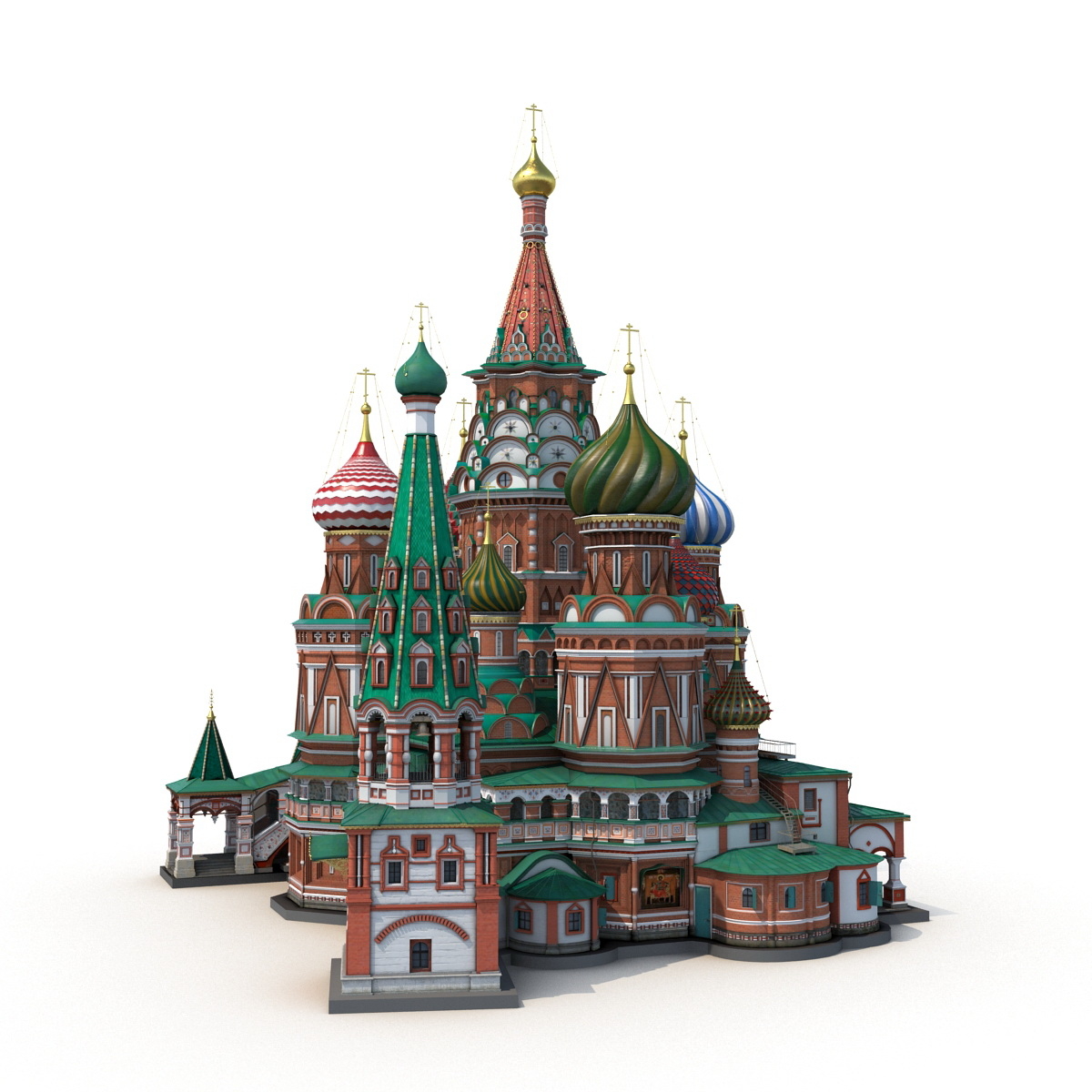 saint basils cathedral 3d model