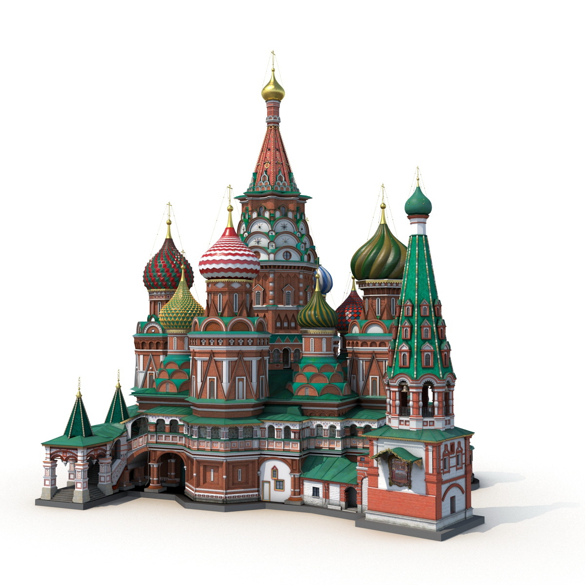 saint basils cathedral 3d model