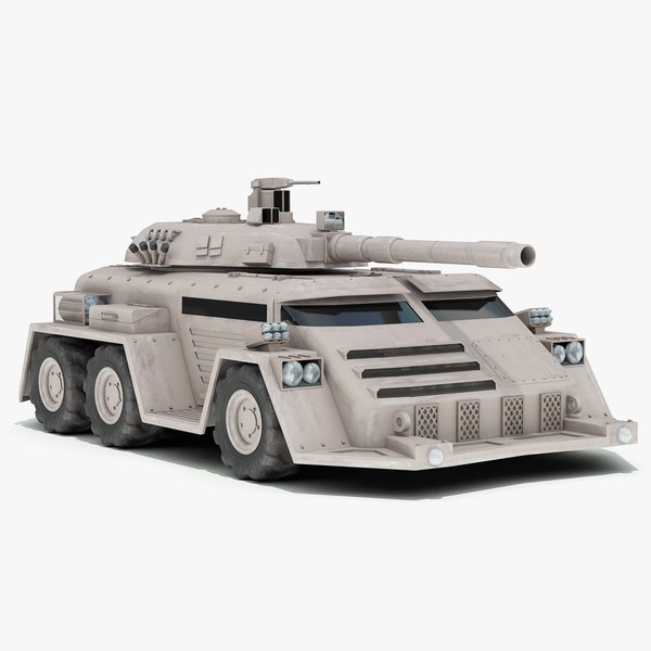 Science Fiction Tank 3D Models for Download | TurboSquid