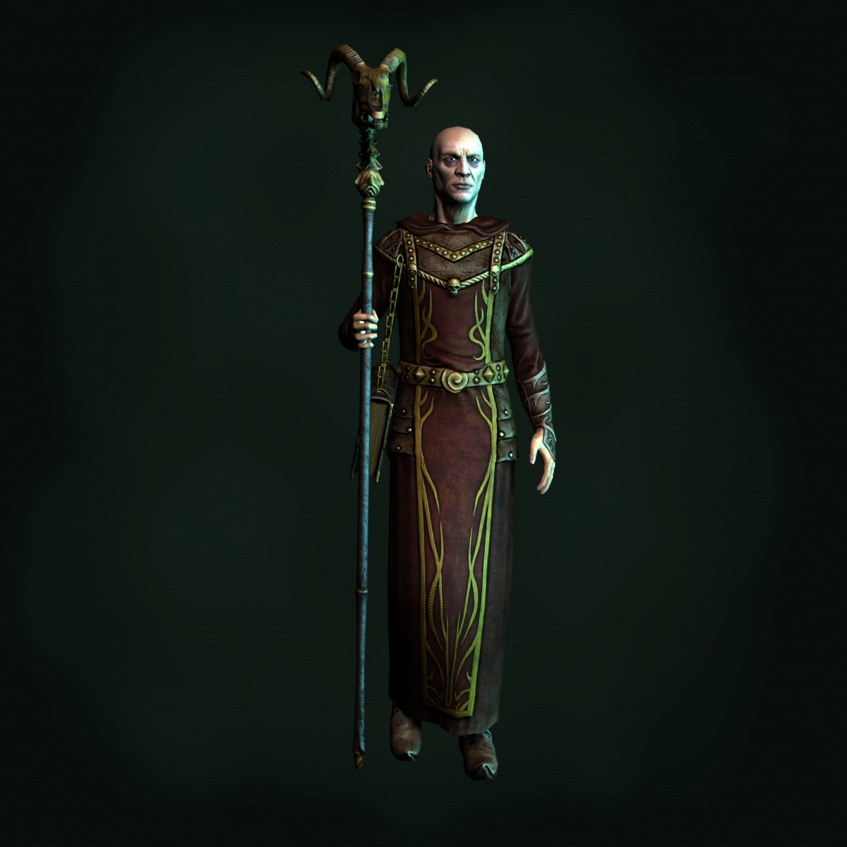 3d model warlock gen realtime