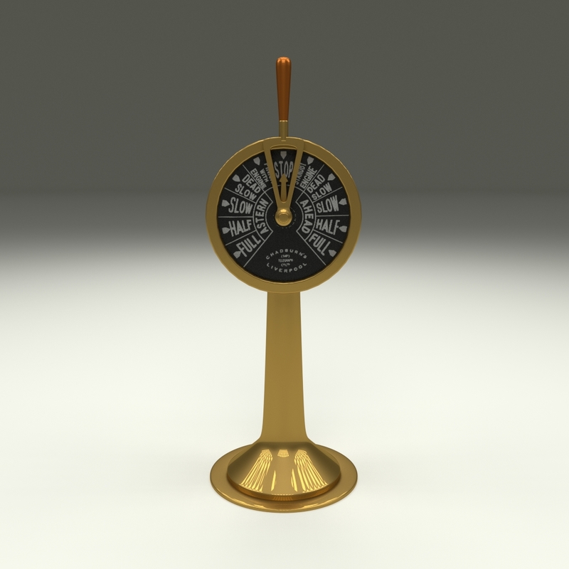 ship engine telegraph 3ds