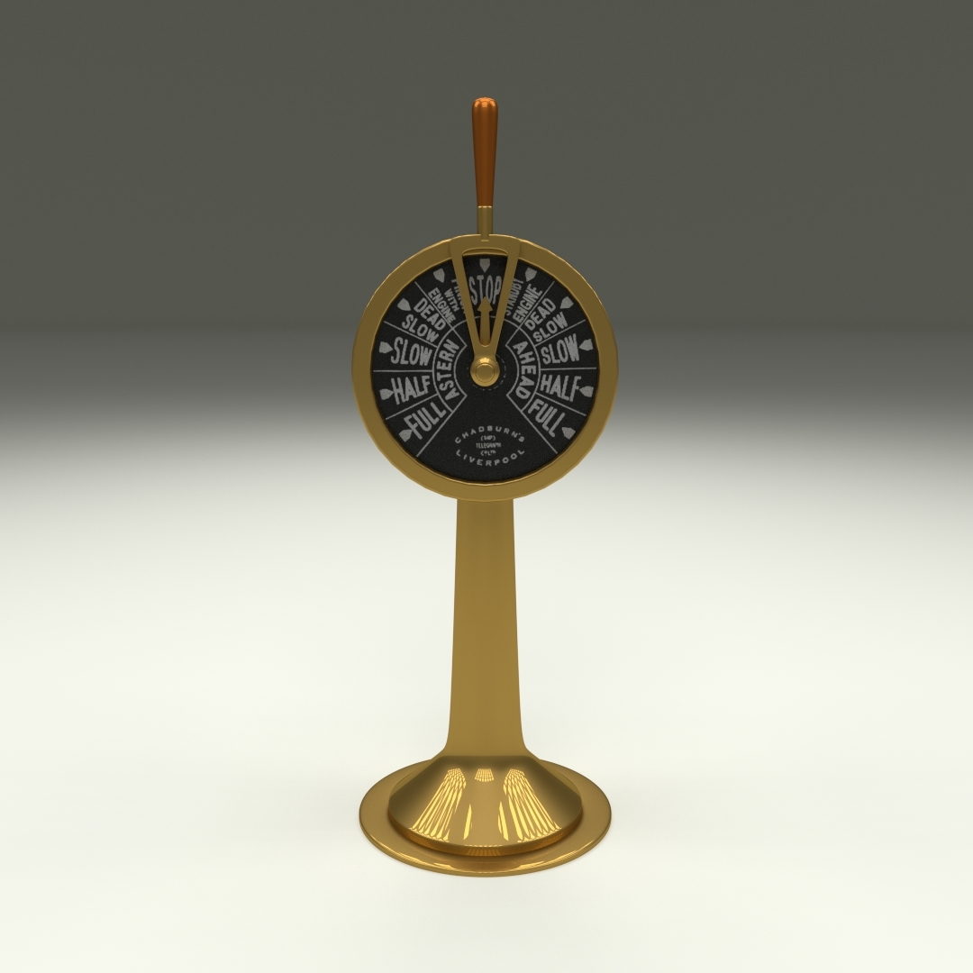 ship engine telegraph 3ds