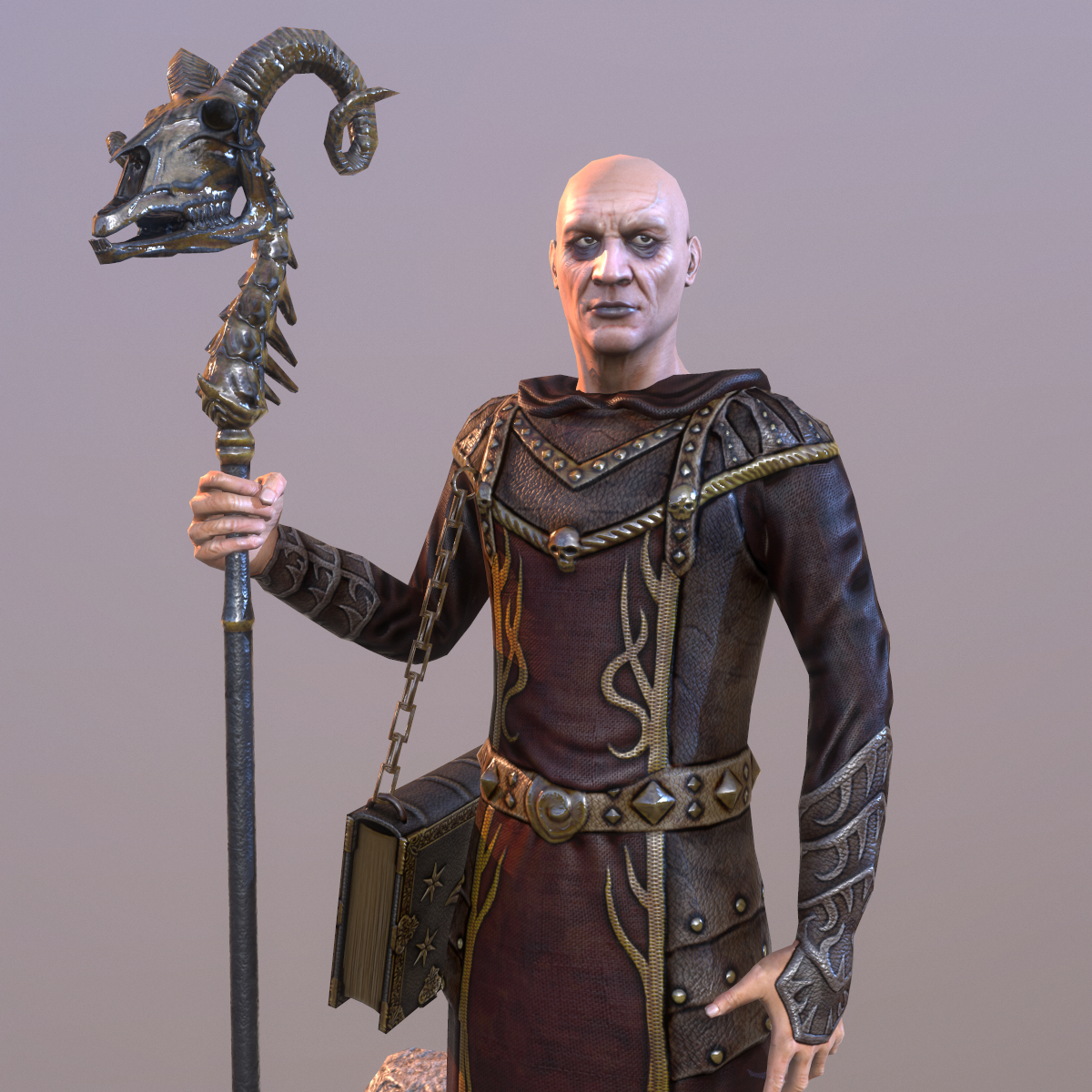 3d model warlock gen realtime