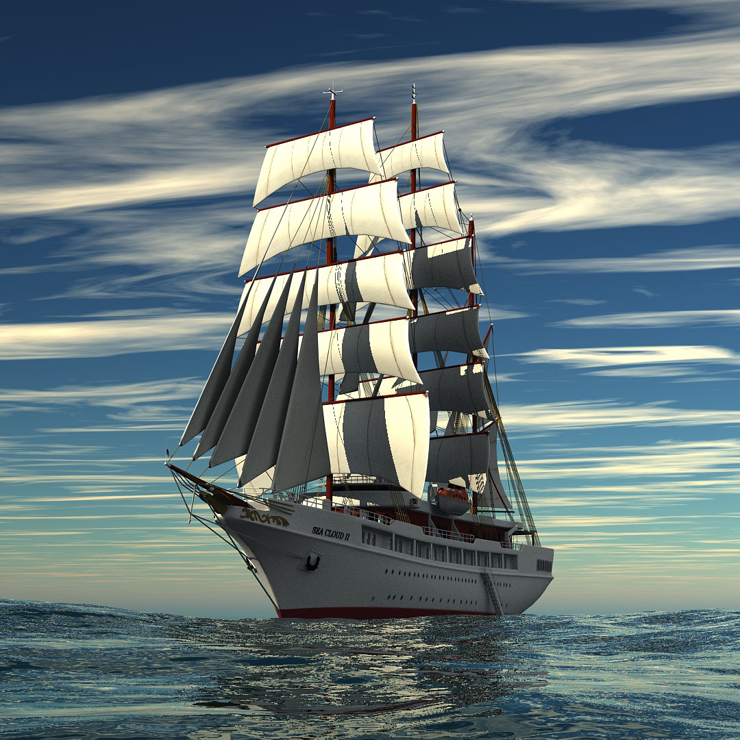 sea 3d model