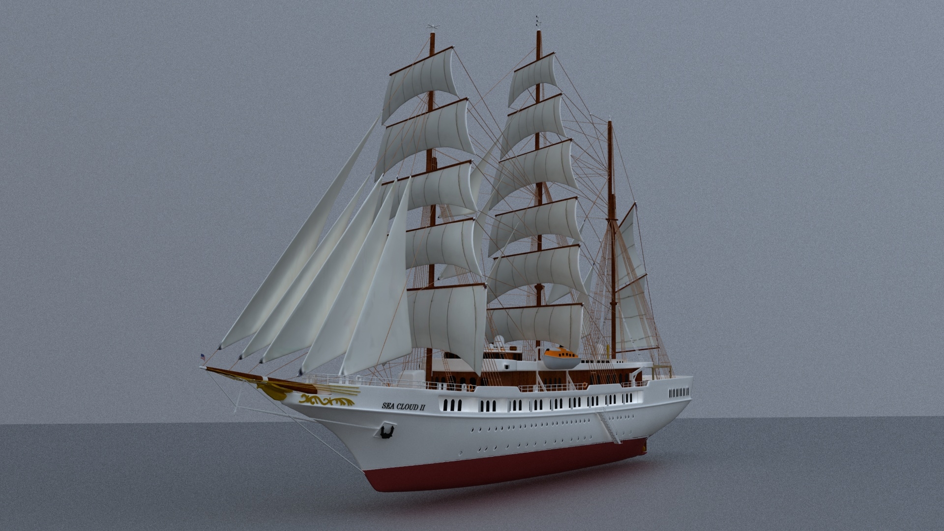 sea 3d model