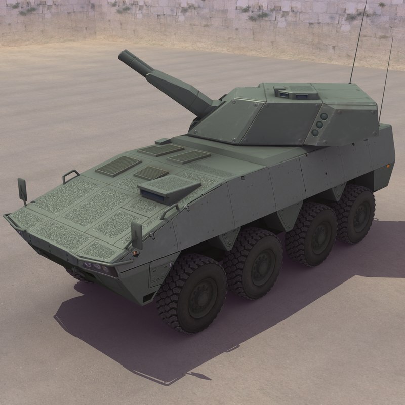 3d amos 120mm mortar