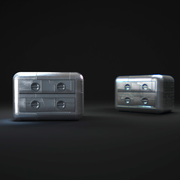 blackhawk-40-chest 3d model