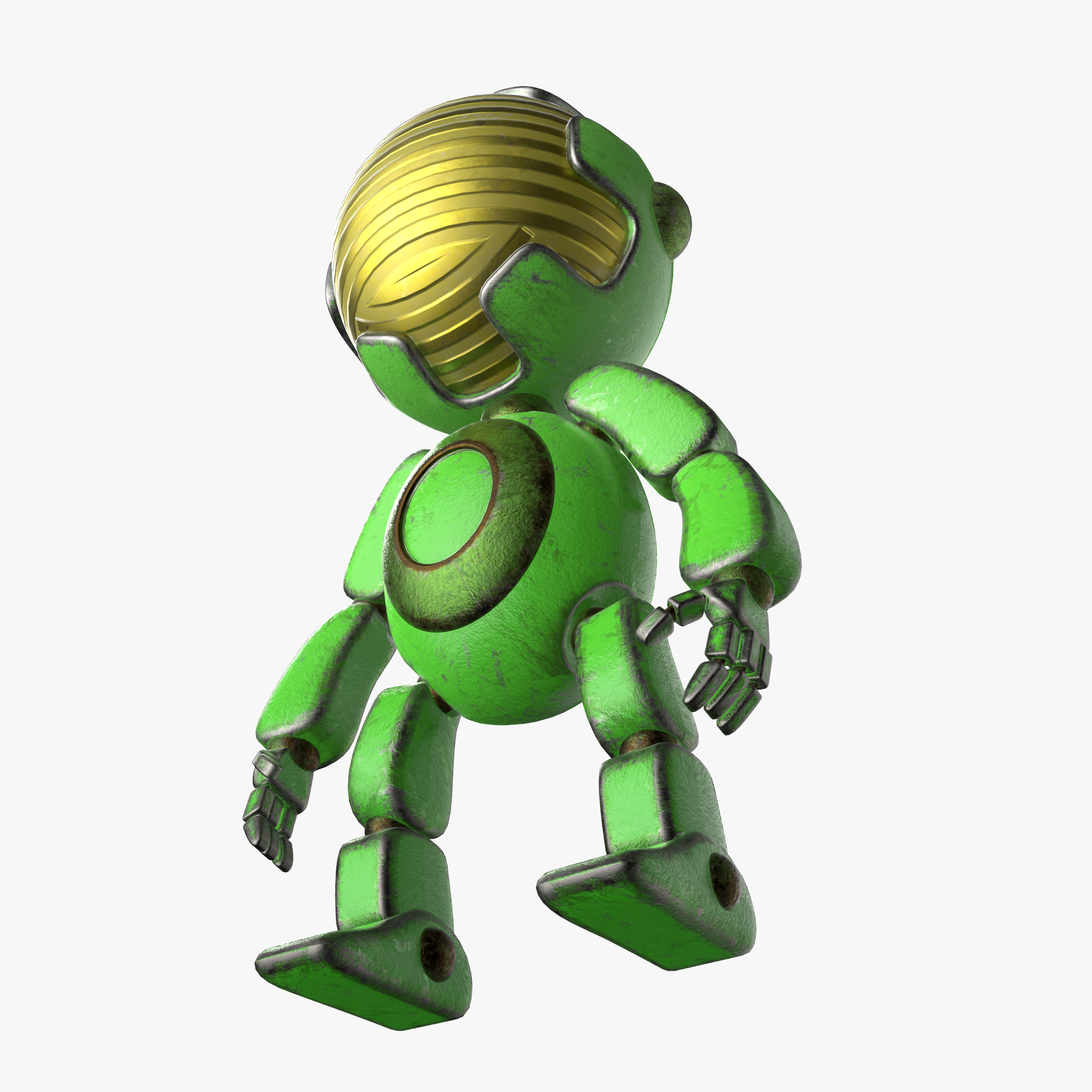 3d robot mario model