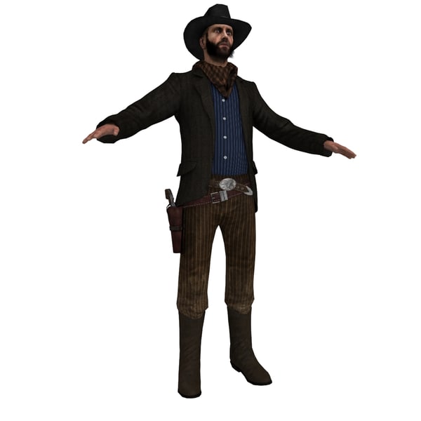 Cowboy 3D Models for Download | TurboSquid