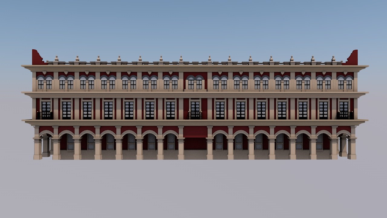 palace 3d model