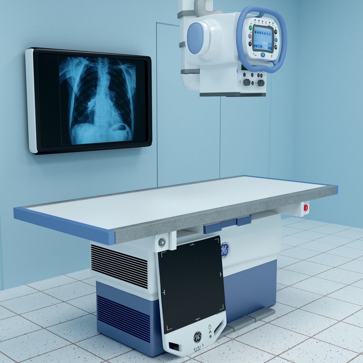 3d x-ray room optima xr646