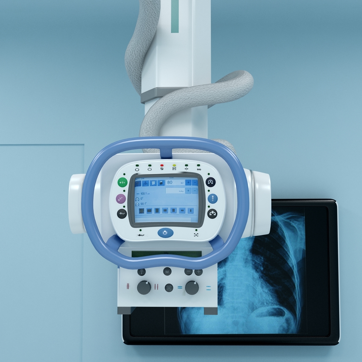 3d x-ray room optima xr646