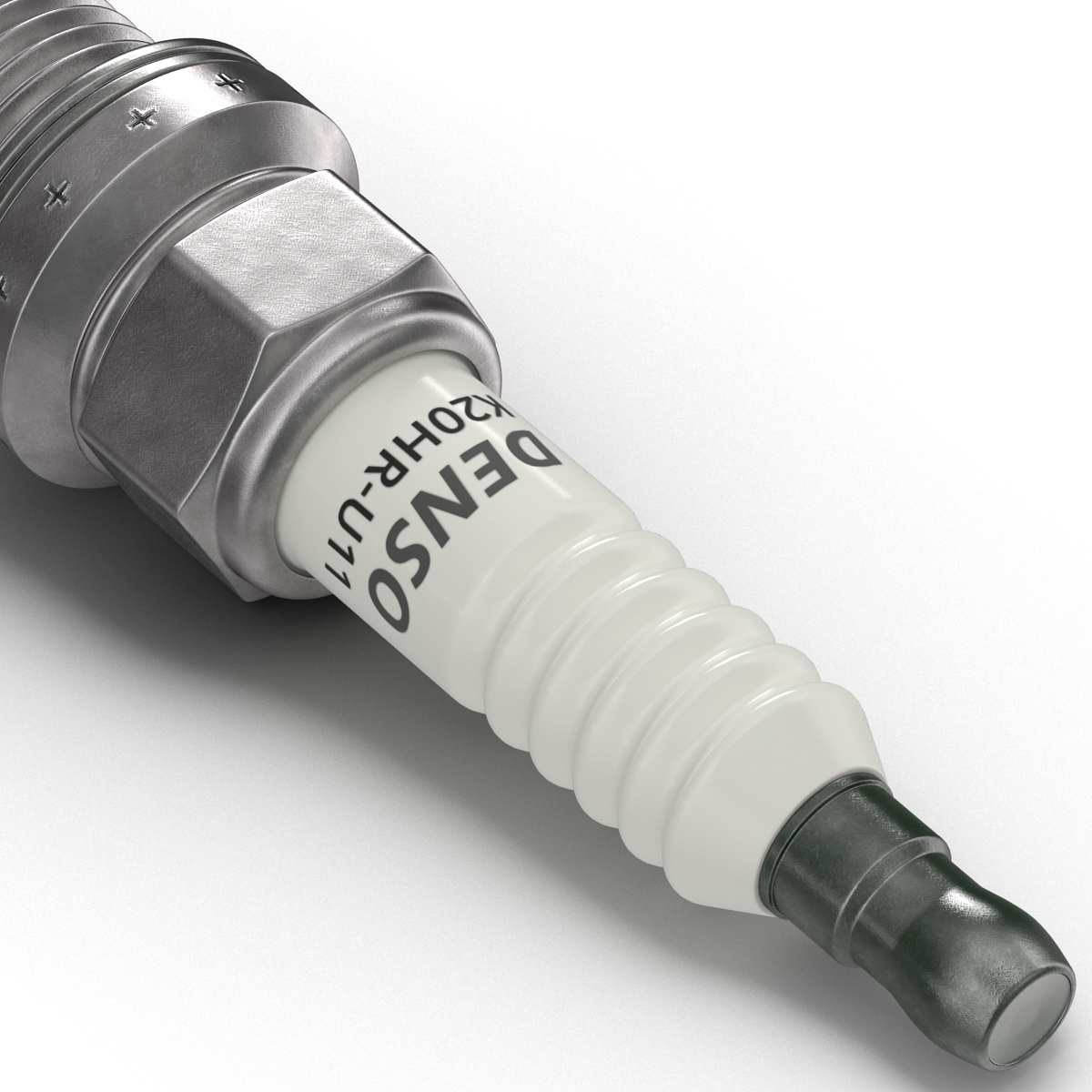 spark plug dual electrode 3d model