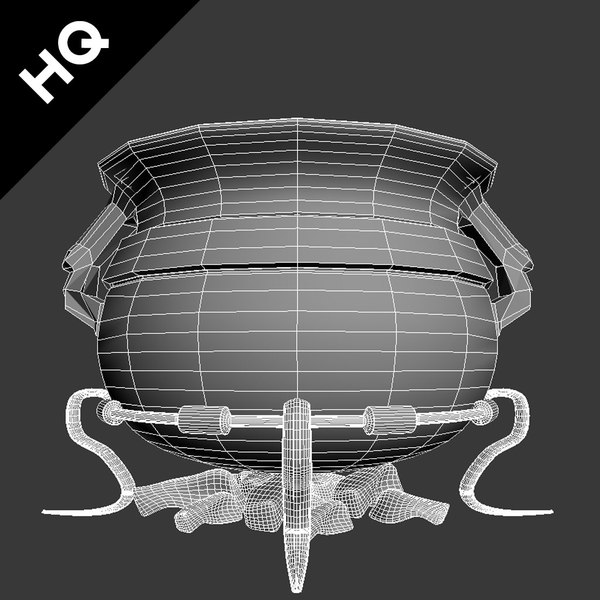 cauldron 3d max