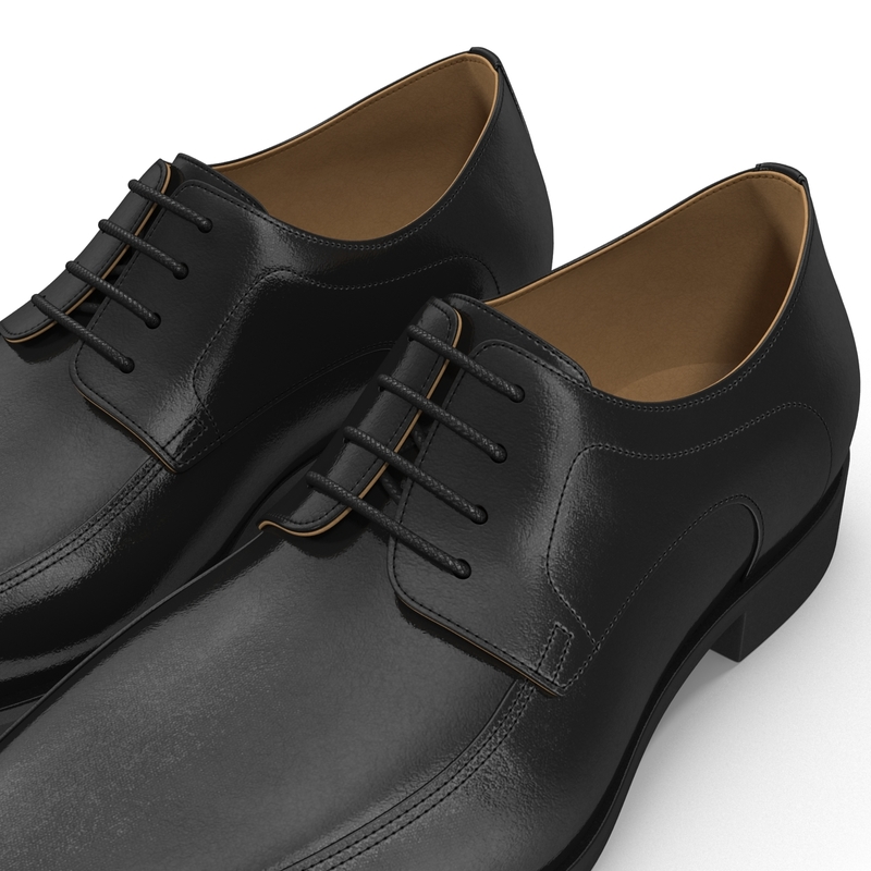man shoes 5 3d model