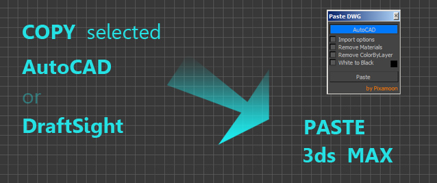 Scripts MaxScript copy paste dwg