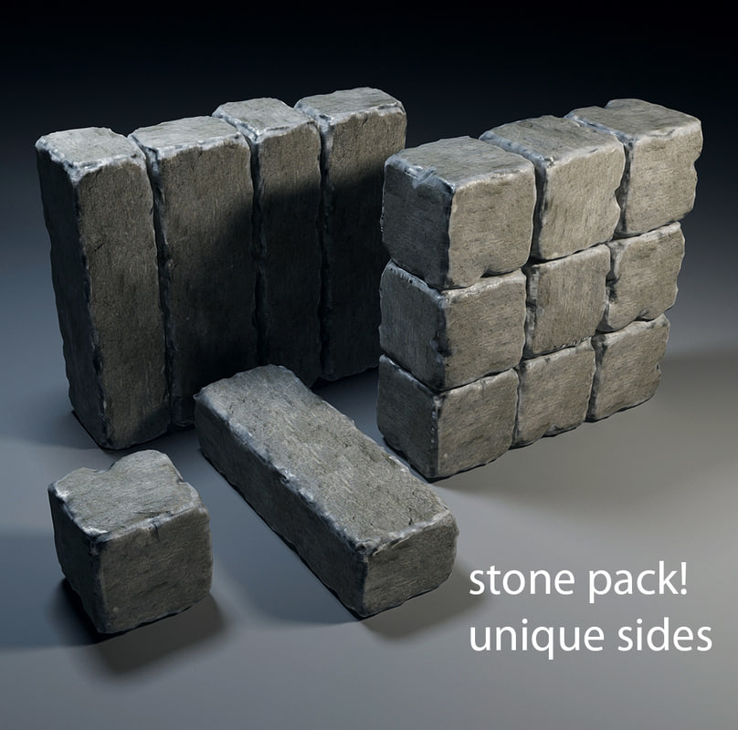 stone 3d max