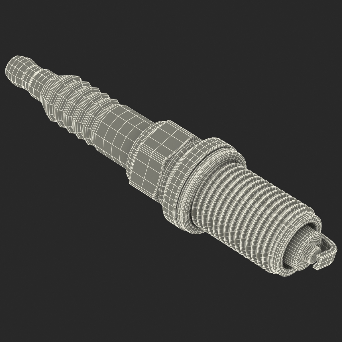3d model spark plug