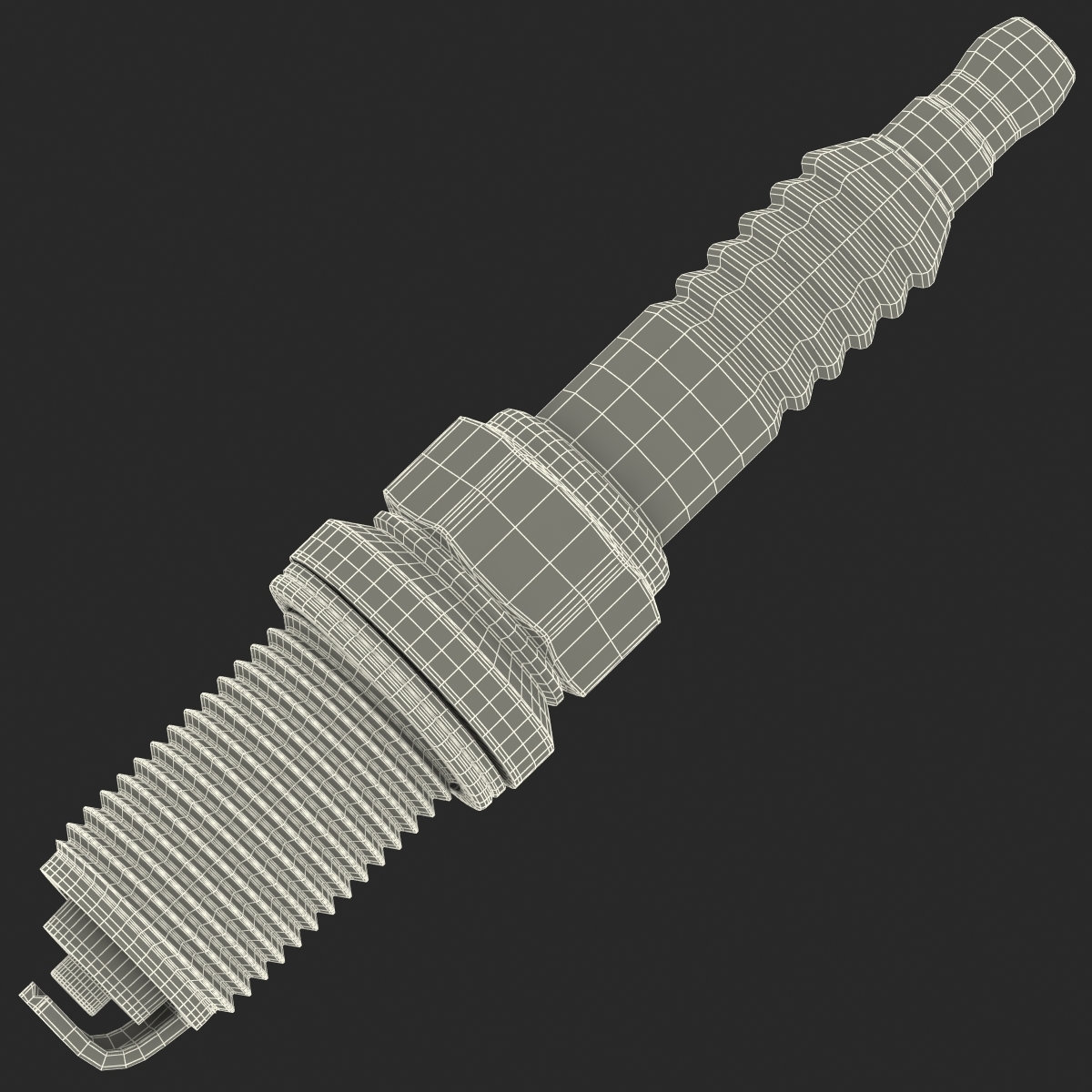 3d model spark plug