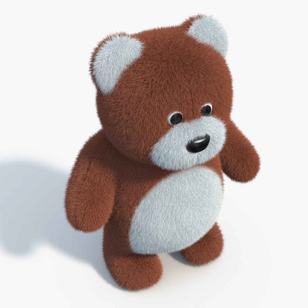 3ds max realistic teddy bear 02