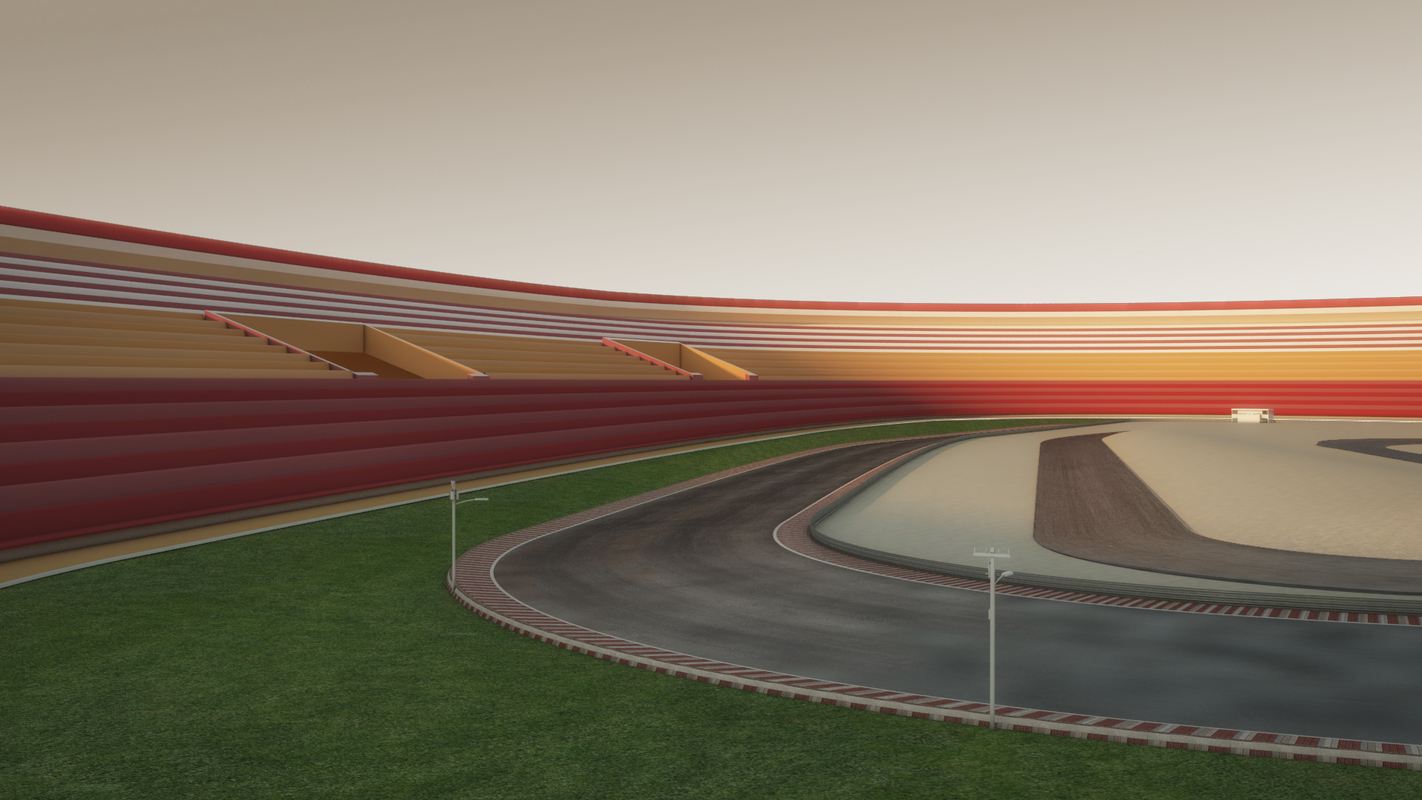 car racing track 3ds