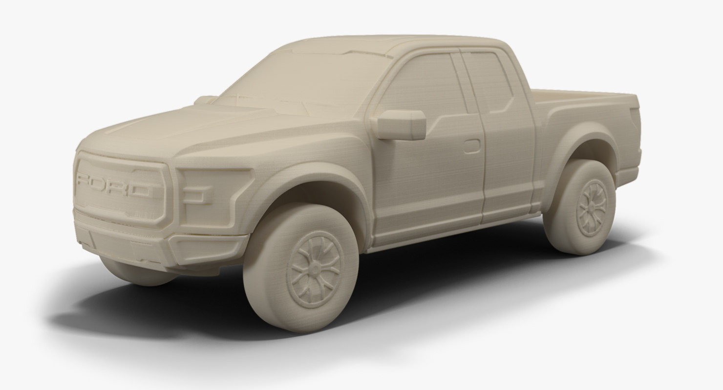 3ds all-new f-150 raptor stl