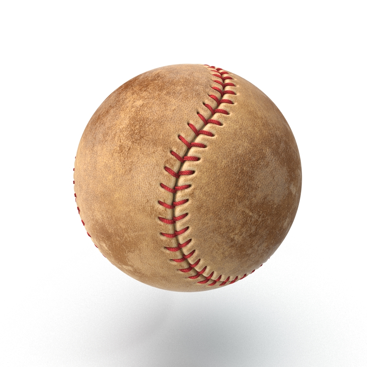3d baseball ball
