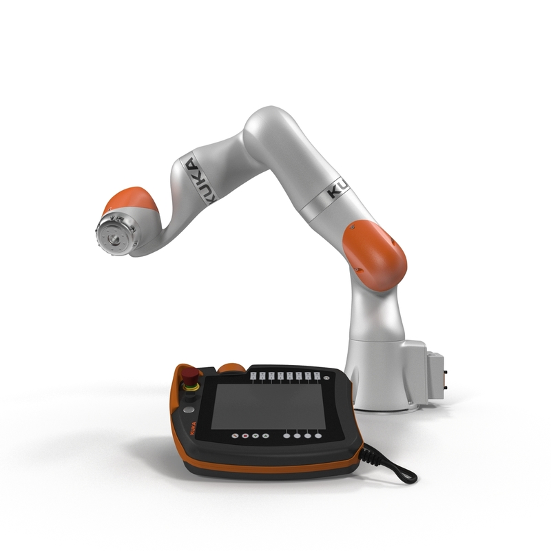Kuka Robot LBR IIWA 7 R800套装3D模型 - TurboSquid 934292