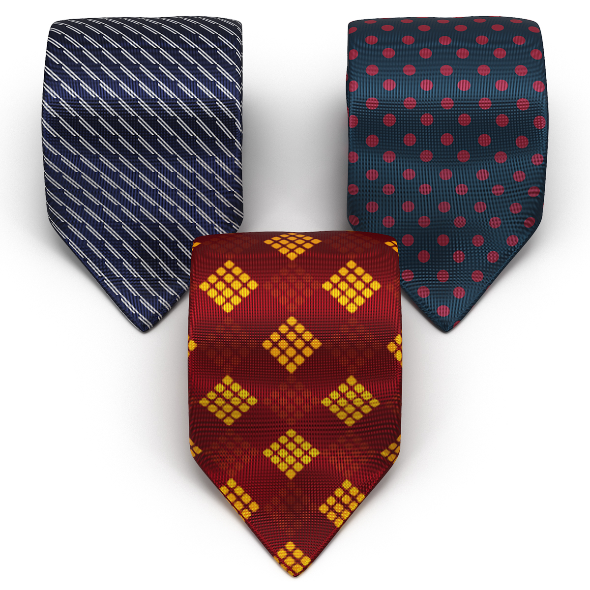 tie set 3d model
