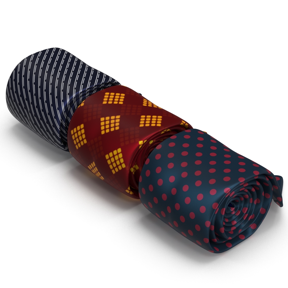 tie set 3d model