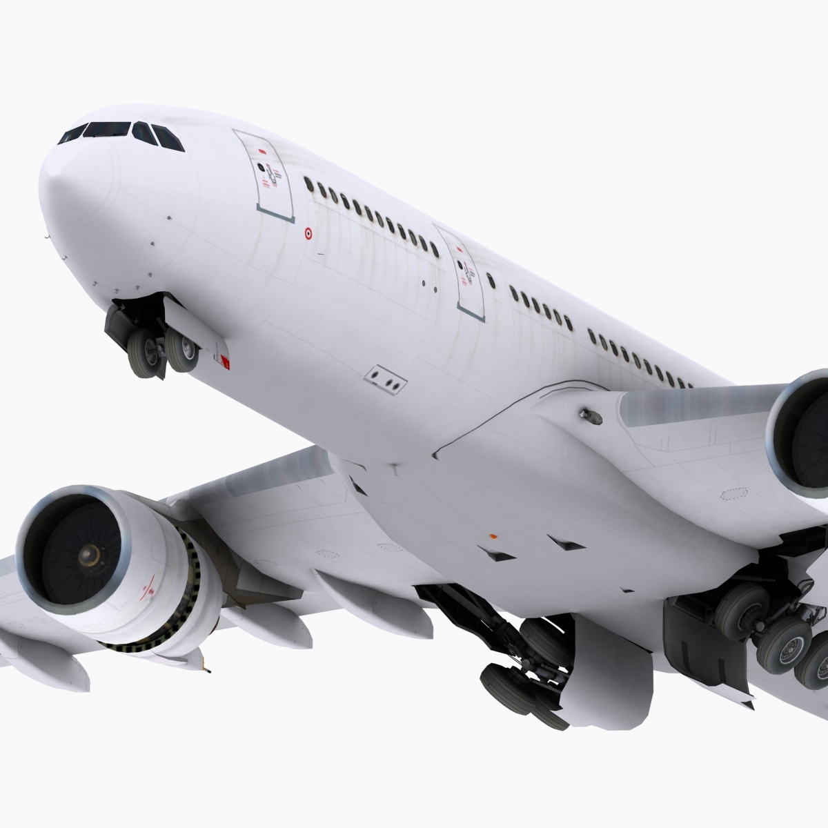 3d a330-200 pw engine
