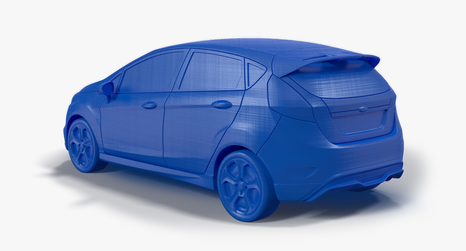 2015 fiesta st stl 3d model