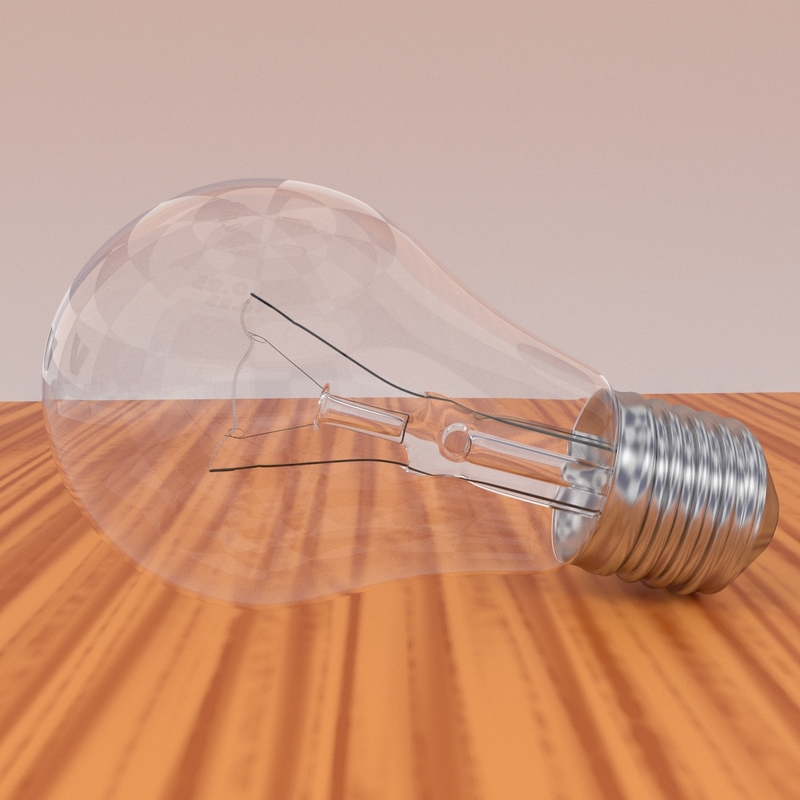 3d light bulbs