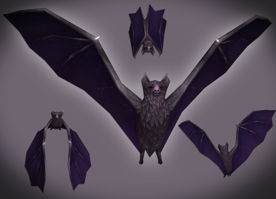 Animiertes Fledermaus-Pack 3D-Modell - TurboSquid 826587