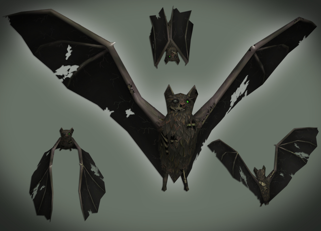 bats pack animations 3d fbx
