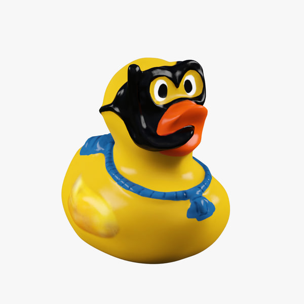 duck toy 3d model