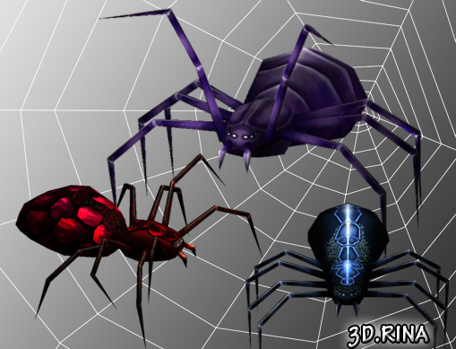Animated Spider 3D Models for Download | TurboSquid