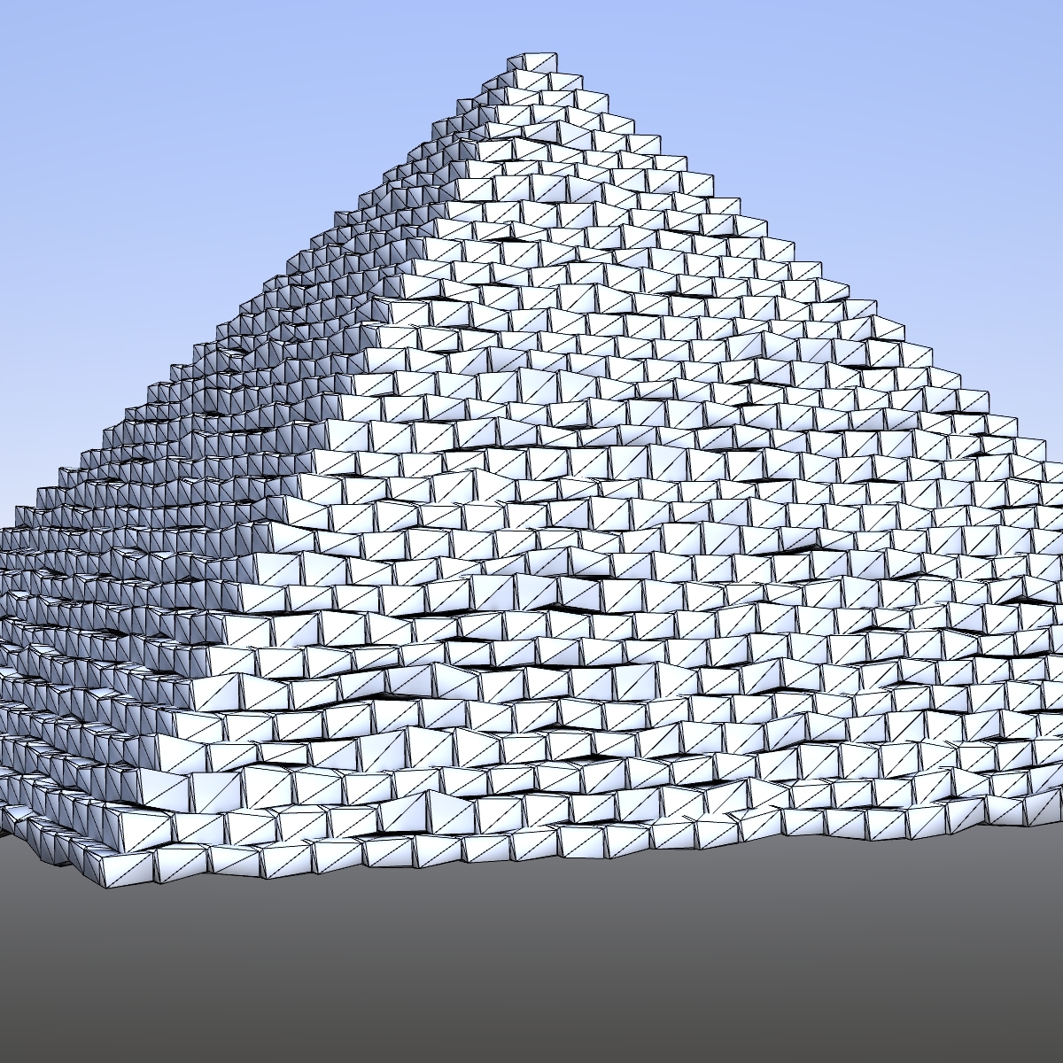 step pyramid 3d model