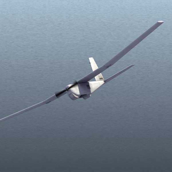 rq-20a puma uav 3d model