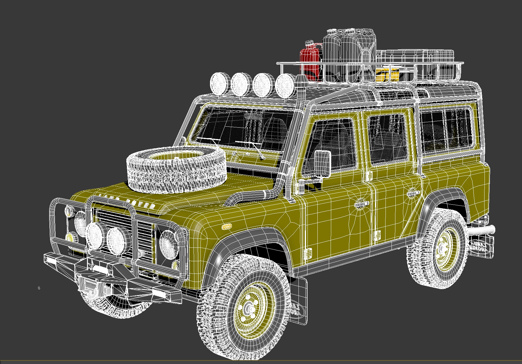 land rover landrover defender 3d model
